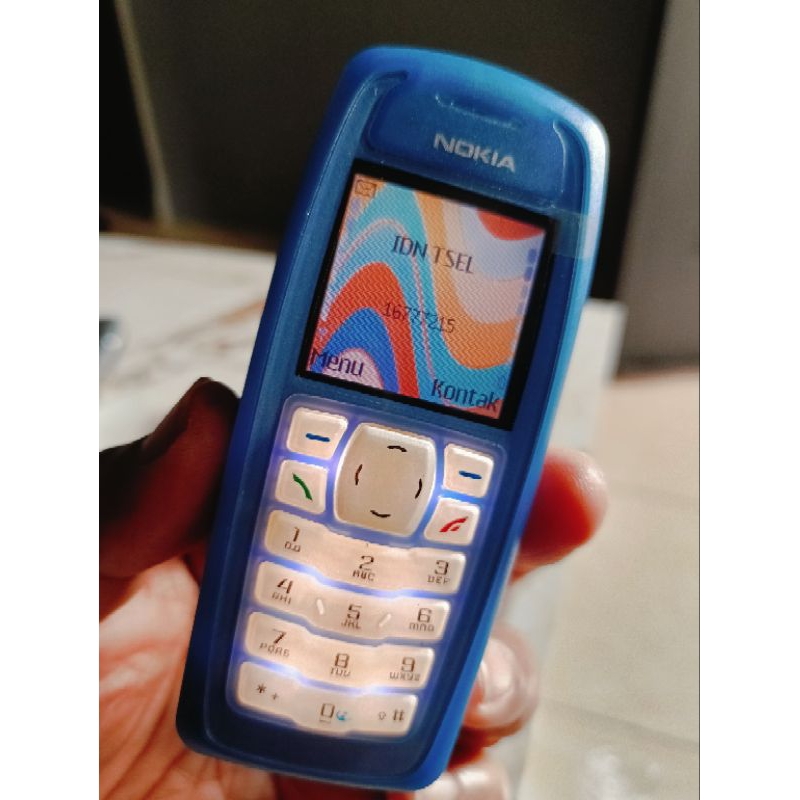 Jual Handphone Nokia 3100 warna biru muda batangan | Shopee Indonesia