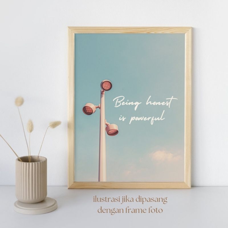 Jual Poster Sticker Kamar Tidur Aesthetic Hijau Pastel Ala Pinterest ...
