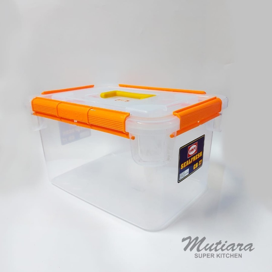 Jual Container Box Plastik Transparan CB- 17 SIP-155 S SealFresh - Shinpo | Shopee Indonesia