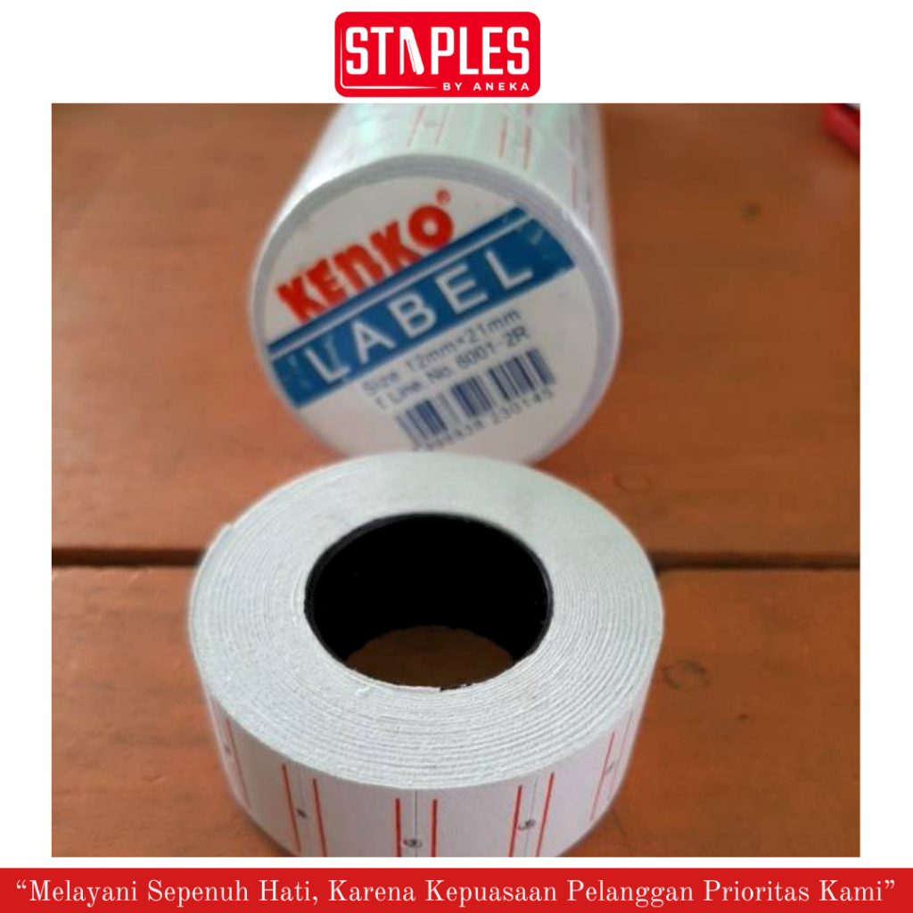 Jual Label Harga 1 Line Kenko / Isi Label Harga / Stiker Label Harga 1 ...