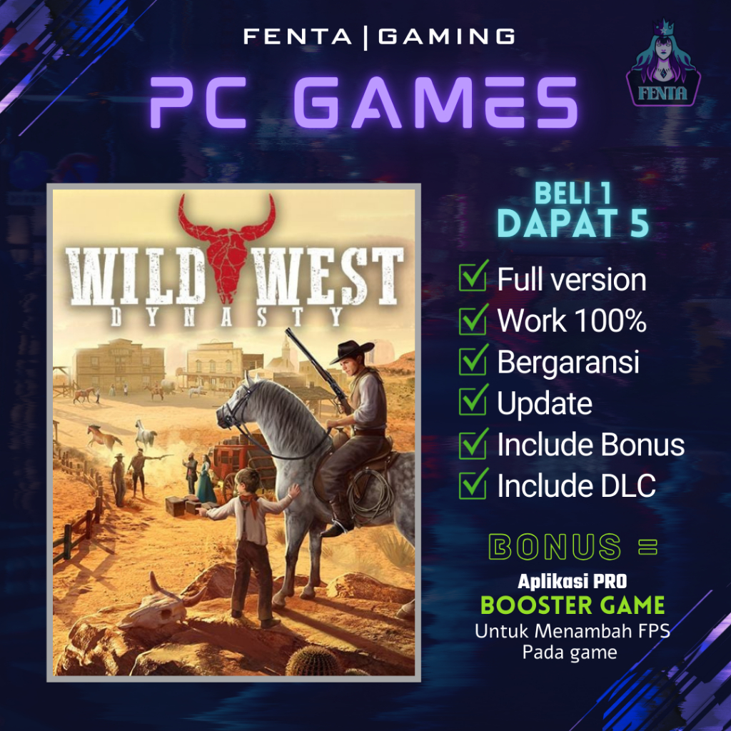 Jual WILD WEST DYNASTY - GAME PC - GAME LAPTOP | Shopee Indonesia