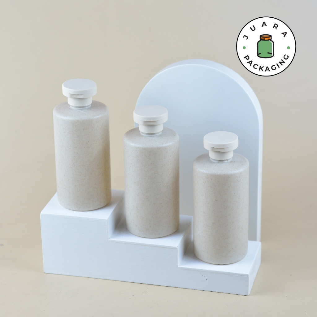 Jual Botol Plastik Daur Ulang 300ml Tutup Fliptop Coklat – Botol ...