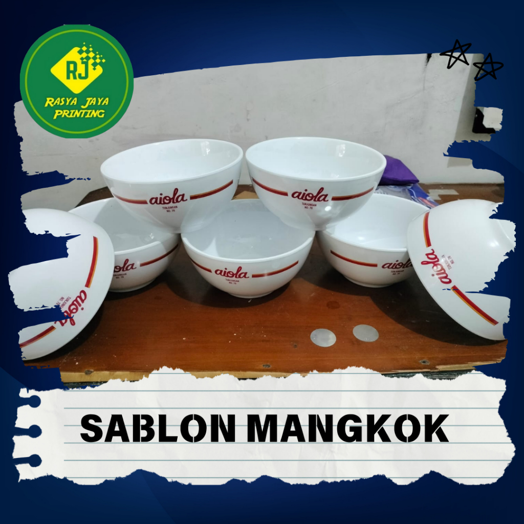 Jual Sablon Mangkok / Mangkok custom / Desain Mangkok / MangkokUnik ...