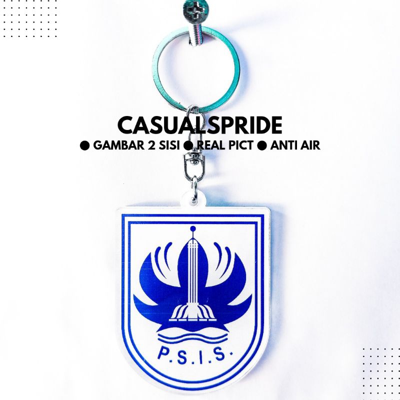 Jual Gantungan Kunci Akrilik 2 Sisi PSIS Semarang Laskar Mahesa Jenar ...