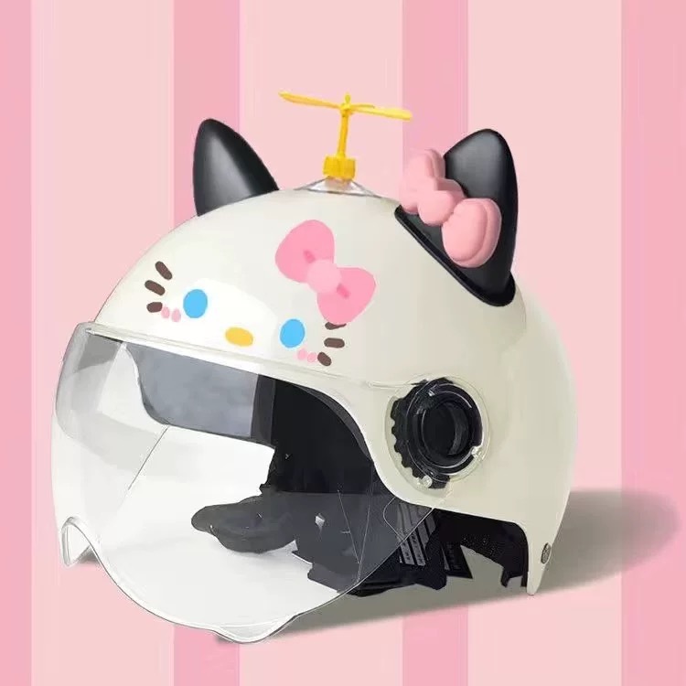 Jual 35 WARNA Kuping Kucing Helm Terlaris /Kuping Helm Fullface ...