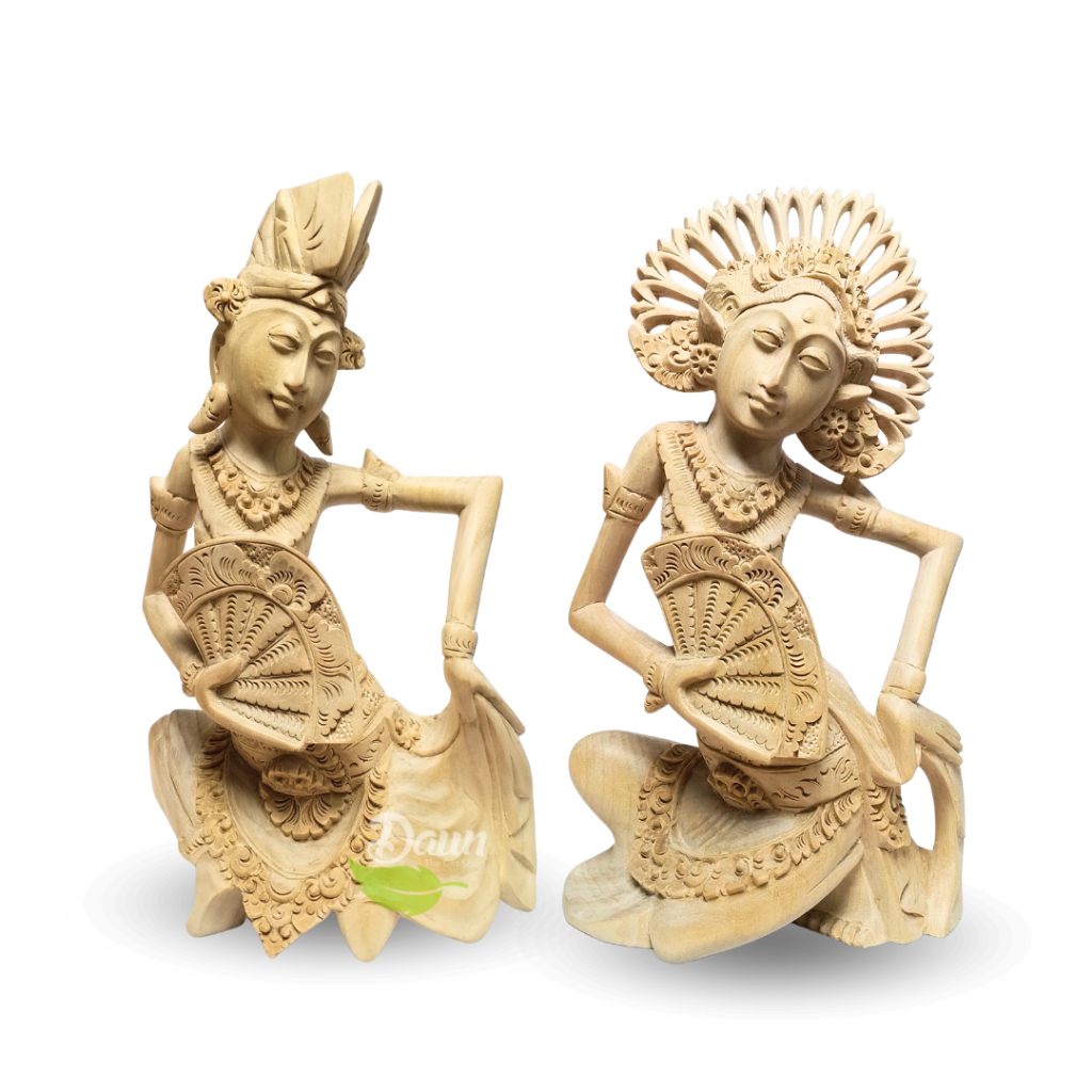 Jual Patung Penari Bali | Dekorasi Rumah | Ukiran Bali | Shopee Indonesia