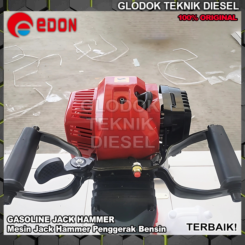 Jual Gasoline Jack Hammer Machine Mesin Bobok Tanah Beton Engine Bensin ...