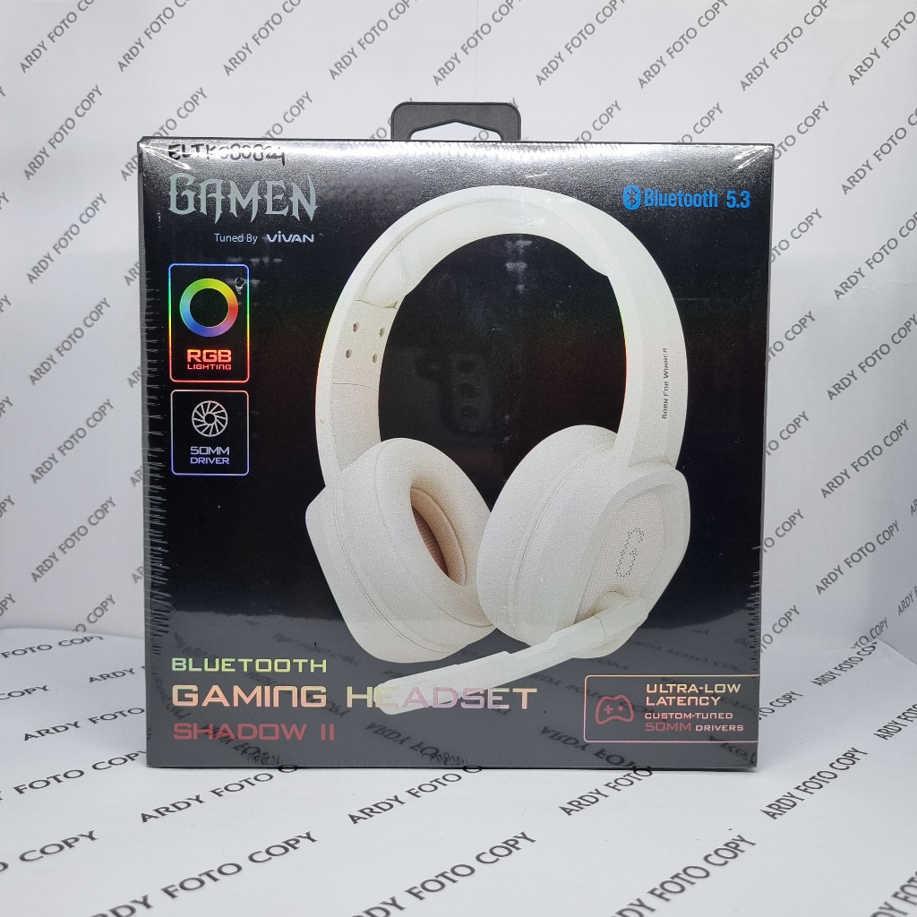 Jual GAMEN SHADOW II WIRELESS GAMING HEADSET | WIRELESS GAMING ...