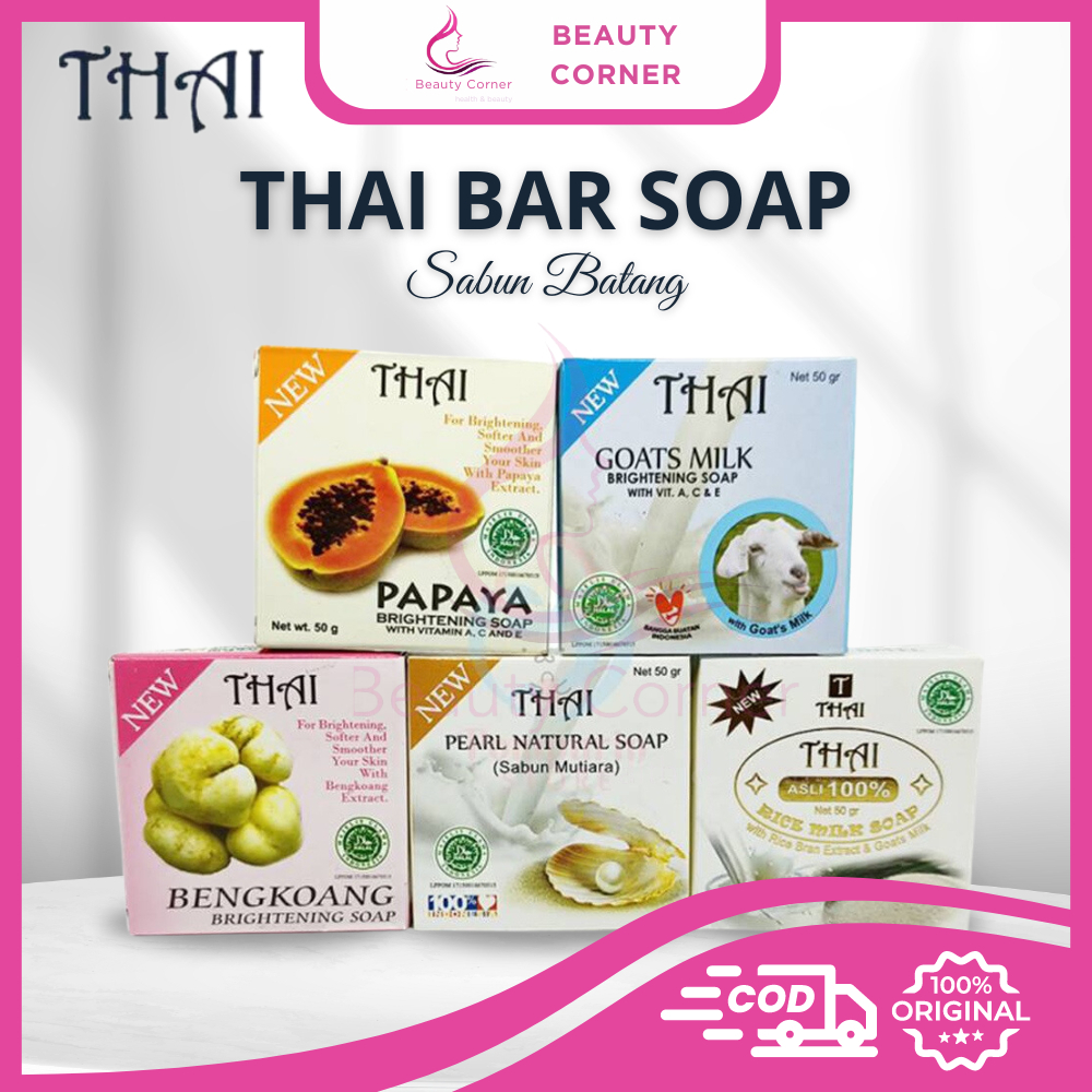 Jual Thai Bar Soap - Sabun Batang (50gr/130gr) | Shopee Indonesia