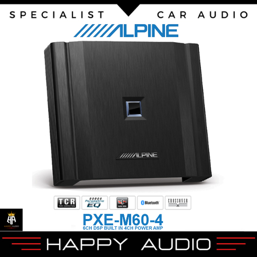 Jual Digital Sound Processor ALPINE PXE-M60-4 DSP 6 Channel Built in Power Amplifier 4CH Built ...