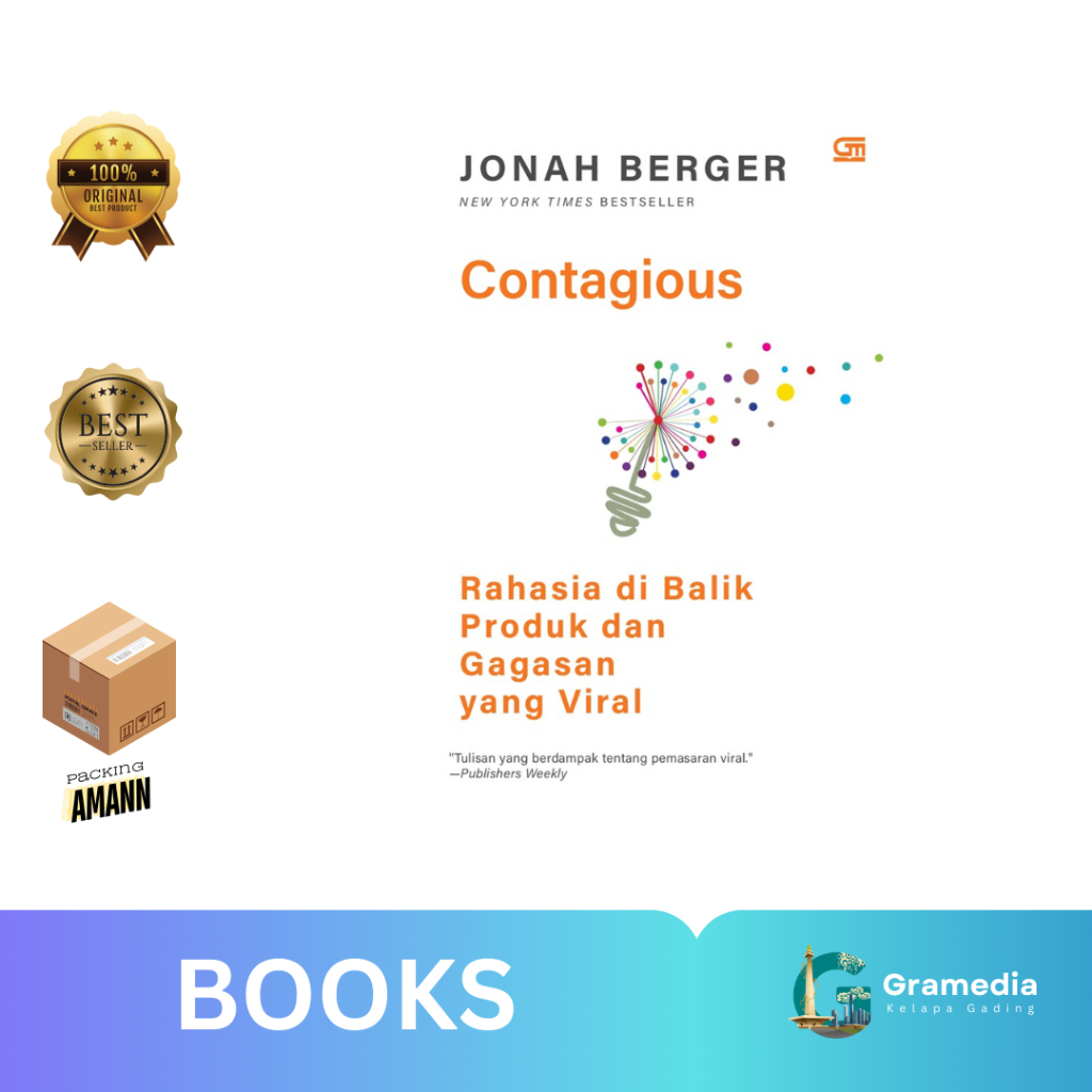 Jual Gramedia MKG - Buku Anak Contagious: Rahasia Di Balik Produk Dan Gagasan Yang Viral (Jonah ...
