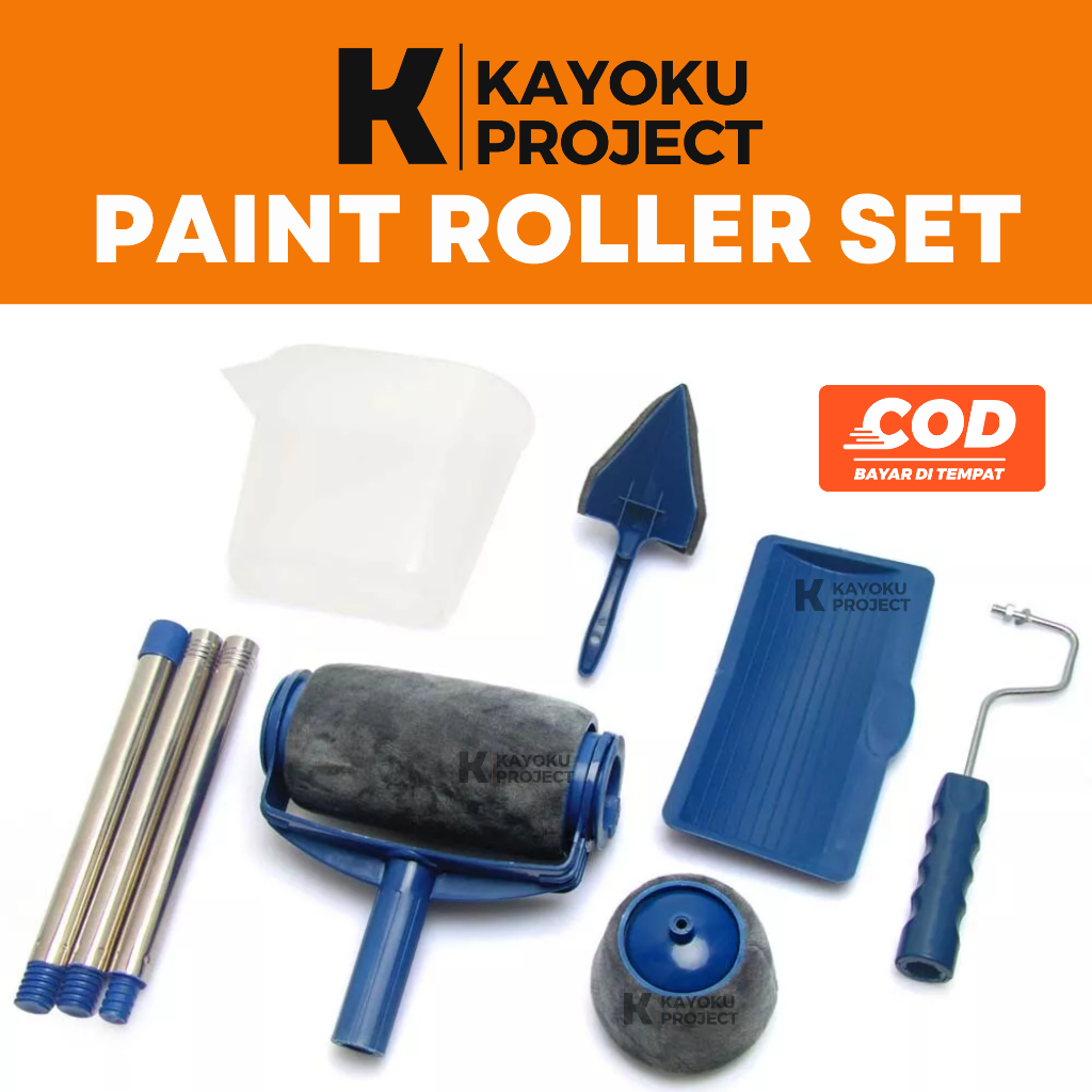 Jual Roll Cat Tembok / Kuas Cat Tembok Paint Runner Pro Kuas Roller Cat ...