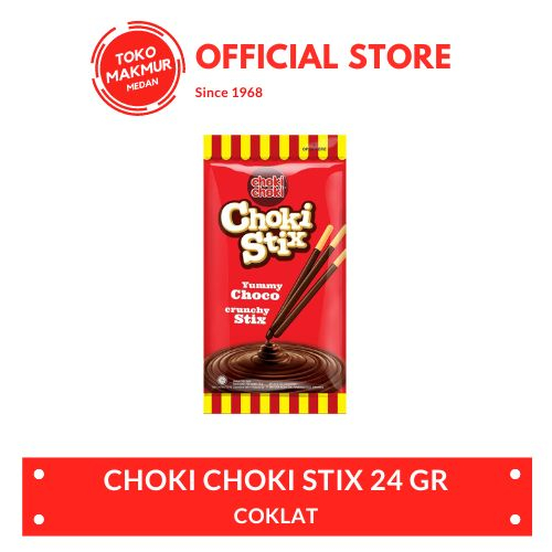 Jual CHOKI CHOKI STIX 24 GR - COKLAT | Shopee Indonesia