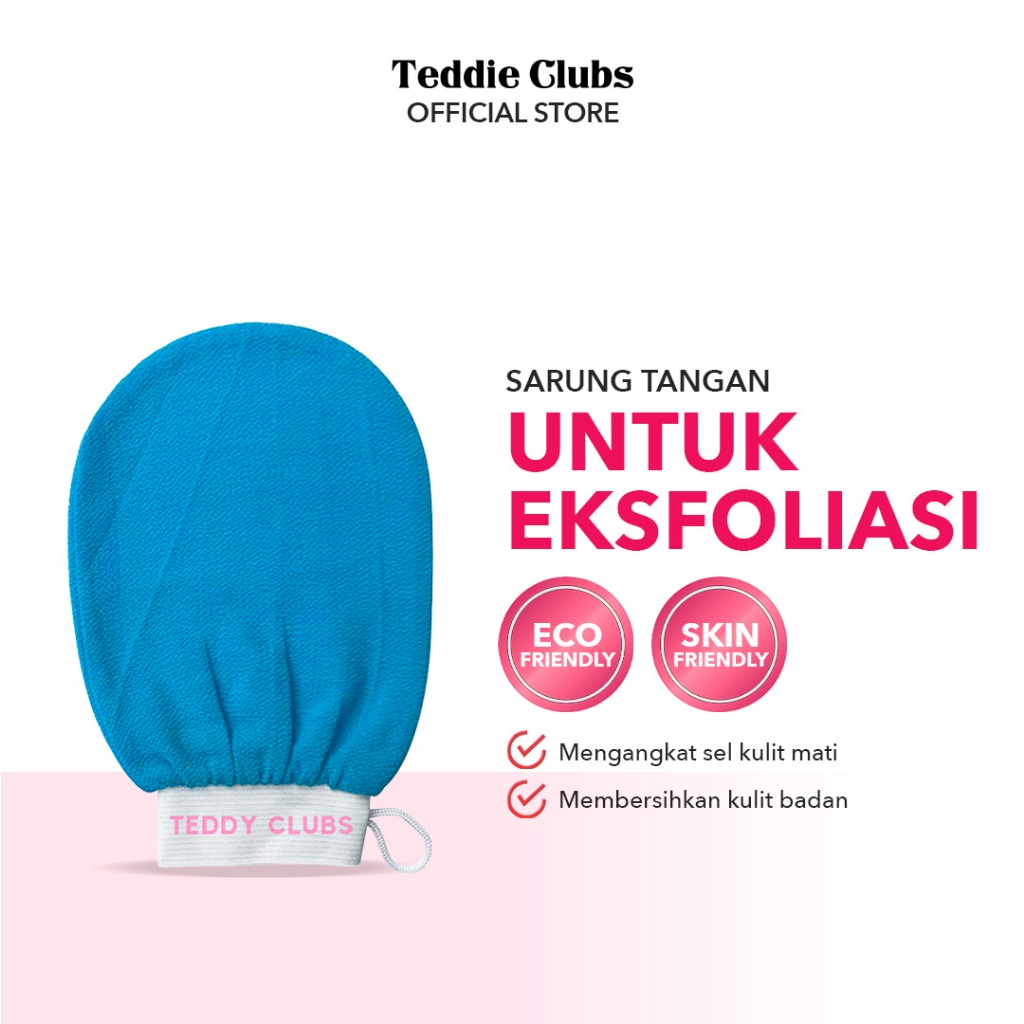 Jual Teddy Clubs Exfoliating Gloves | Eksfoliasi Sarung Tangan ...