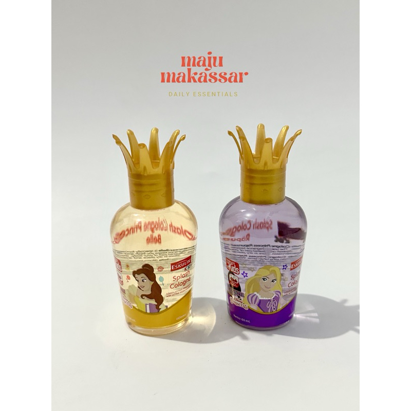 Jual Eskulin Splash Cologne 60 ML Princess Belle / Rapunzel / Snow ...