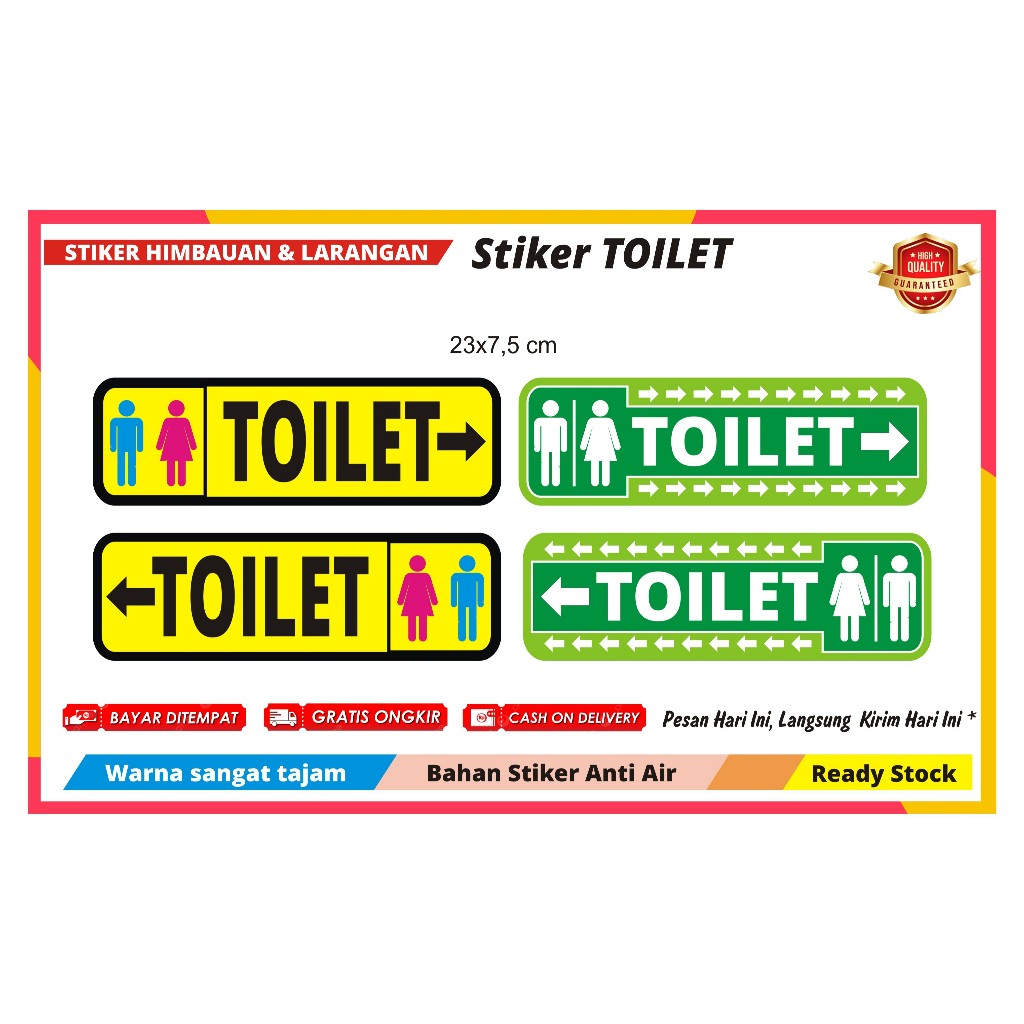 Jual STIKER TOILET | Shopee Indonesia