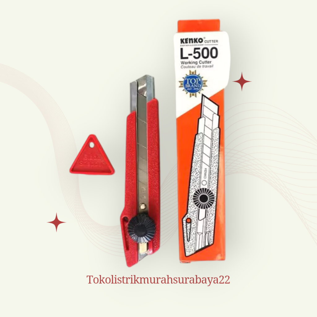 Jual CUTTER KENKO BESAR L500 // CUTTER VANCO BESAR // CUTTER VANCO V ...