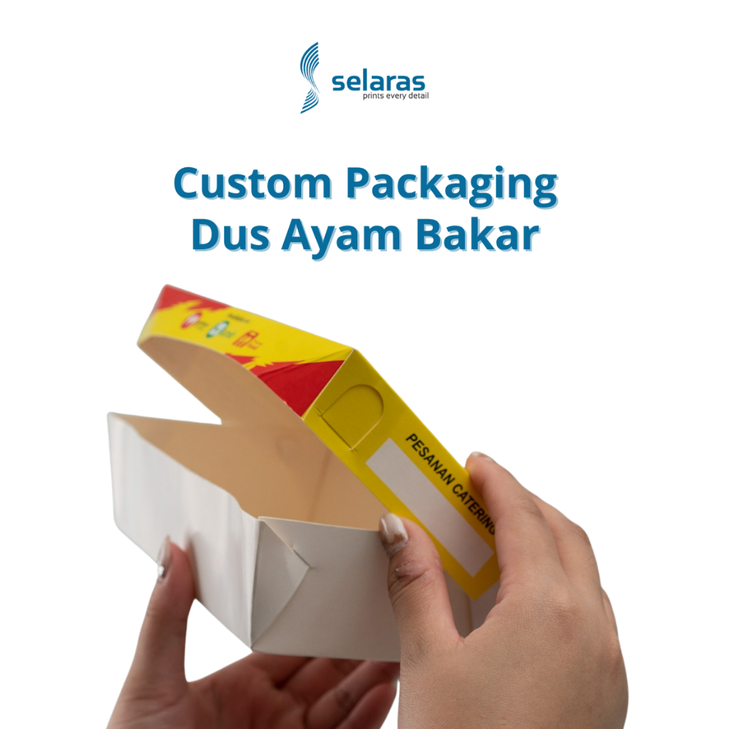 Jual Custom Box Ayam Bakar Dus Ayam Penyet Paper Lunch Box Custom ...