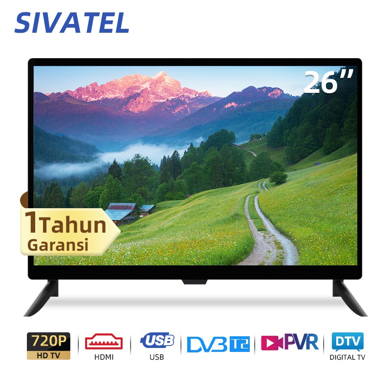 Jual Sivatel TV LED Digital 22 inch 26inch 27inch FHD Ready Televisi ...