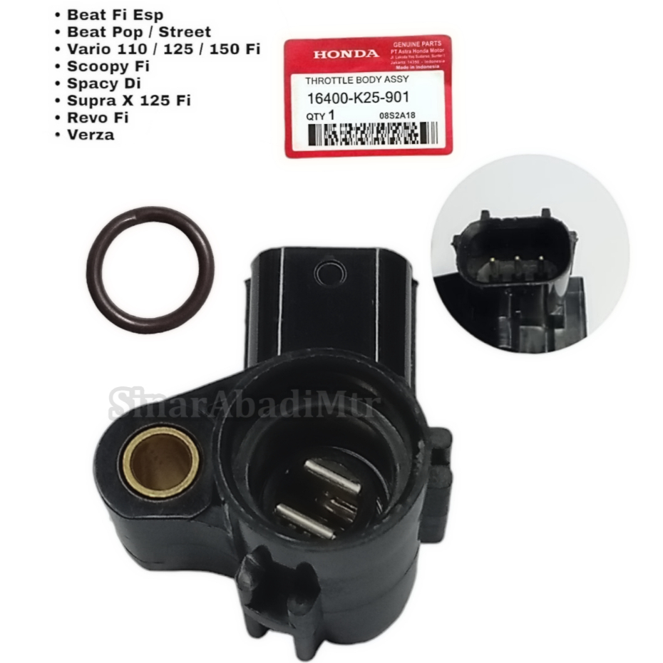 Jual Sensor TPS Throtle Body Beat Fi Pop Esp Vario Fi Spacy Fi K25 ...