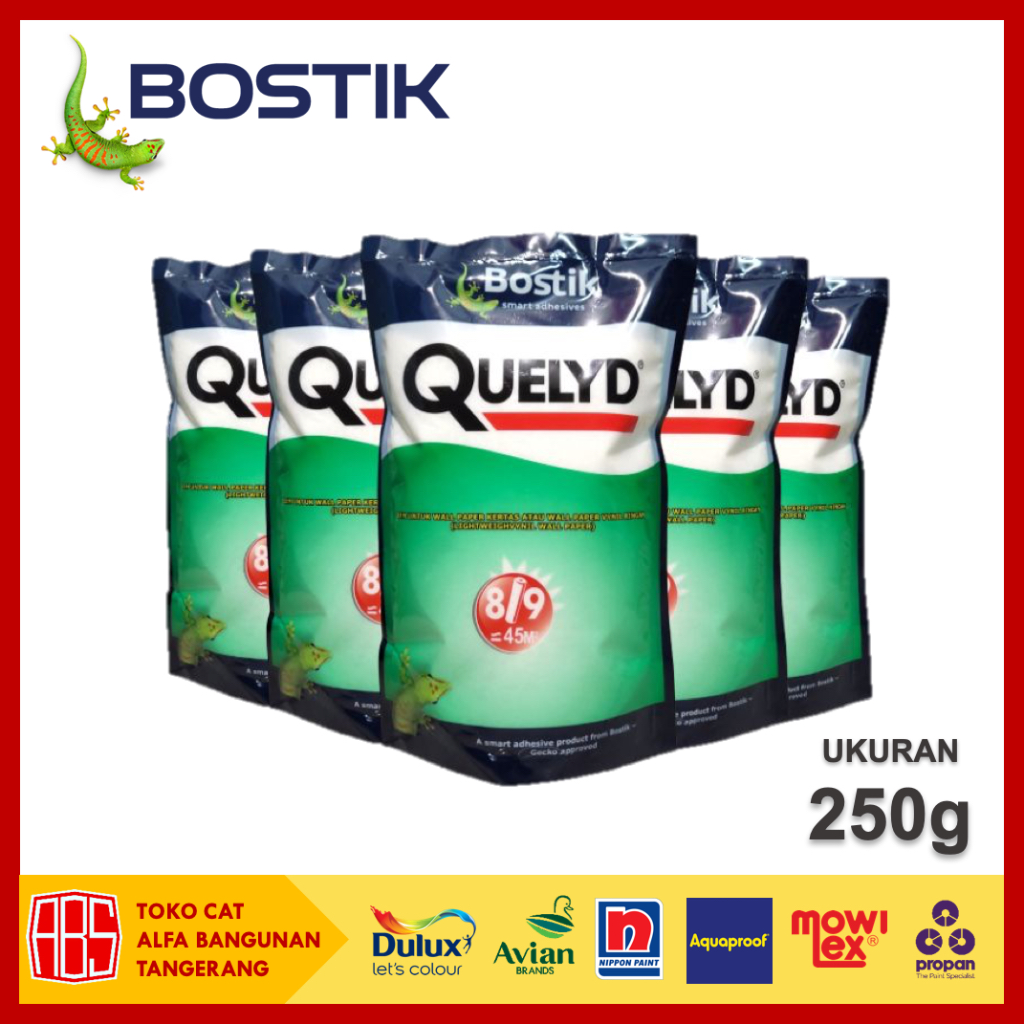 Jual Lem Bostik Quelyd - Lem Wallpaper kemasan 250g | Shopee Indonesia