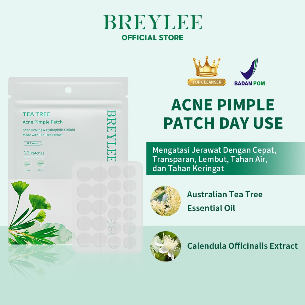 Jual 【BPOM】BREYLEE ACNE PIMPLE PATCH Paket Sticker Jerawat 22PCS ...