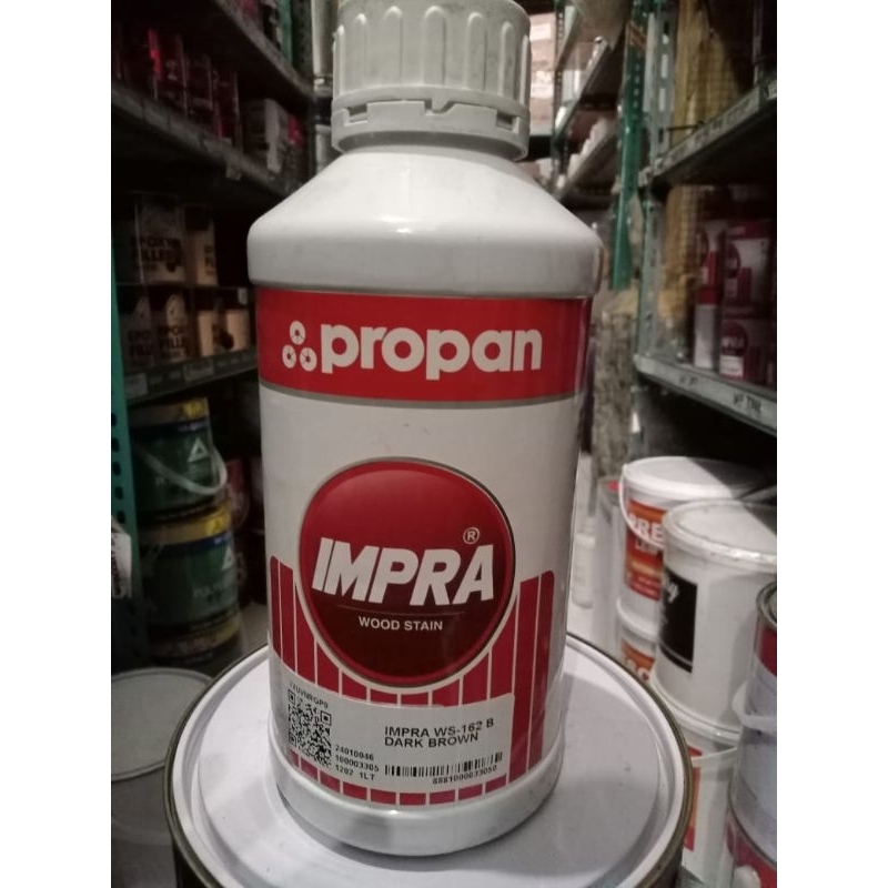 Jual propan-impra wood stain-ws 162B-dark brown-1kg-melamine | Shopee ...