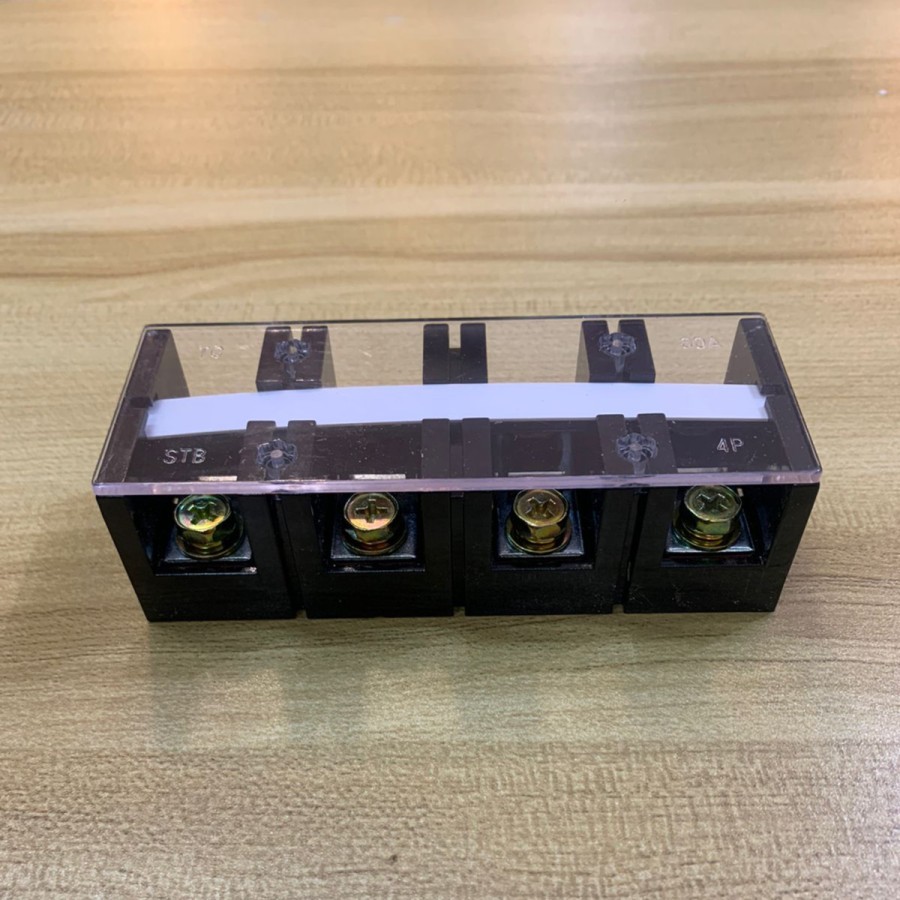 Jual ORIGINAL Terminal Blok Kabel TC-2004 / Blok Kabel 4 Pole 200A Block TC 4P 200 Amper ...