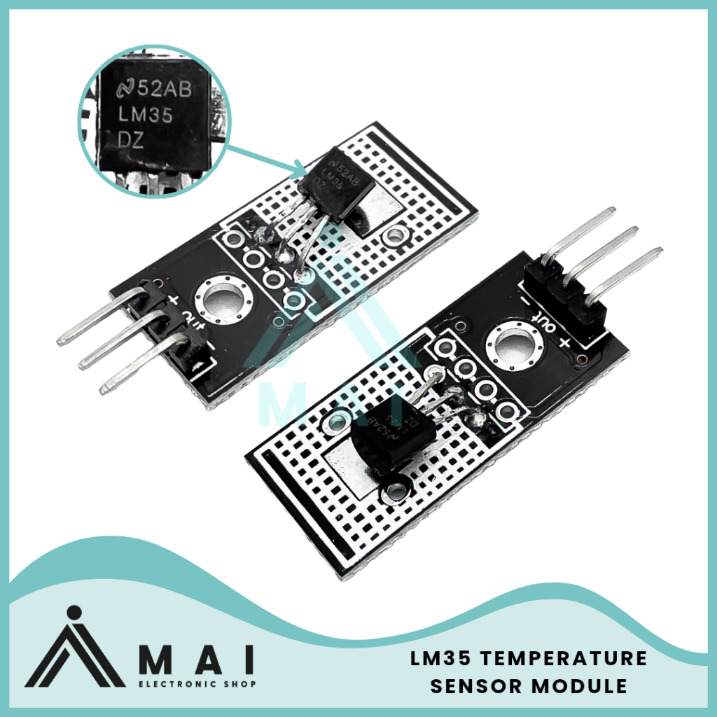 Jual LM35 Temperature Sensor Module Sensor Suhu Analog | Shopee Indonesia