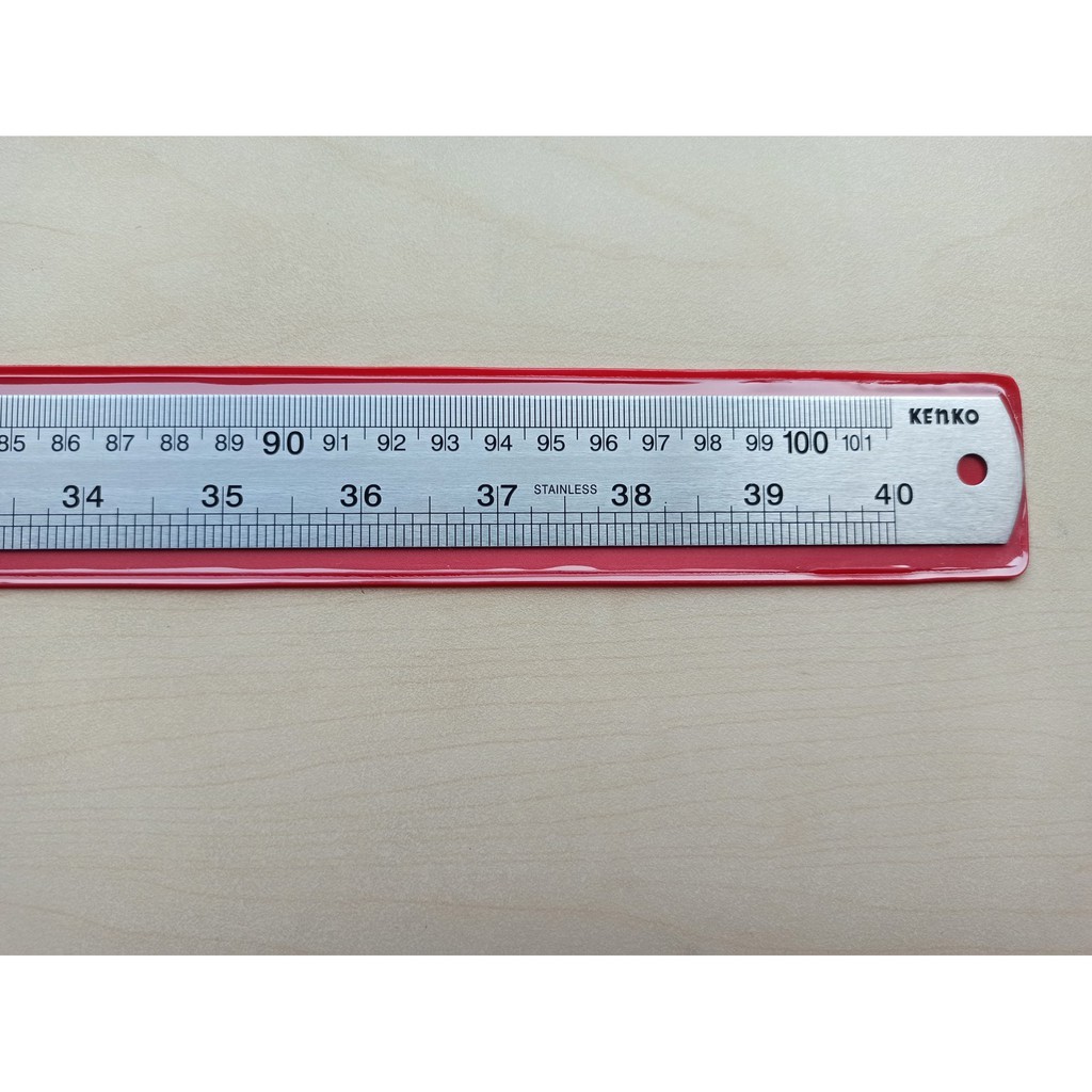 Jual Penggaris Besi Kenko / Mistar Stainless Kenko 100 cm | Shopee Indonesia