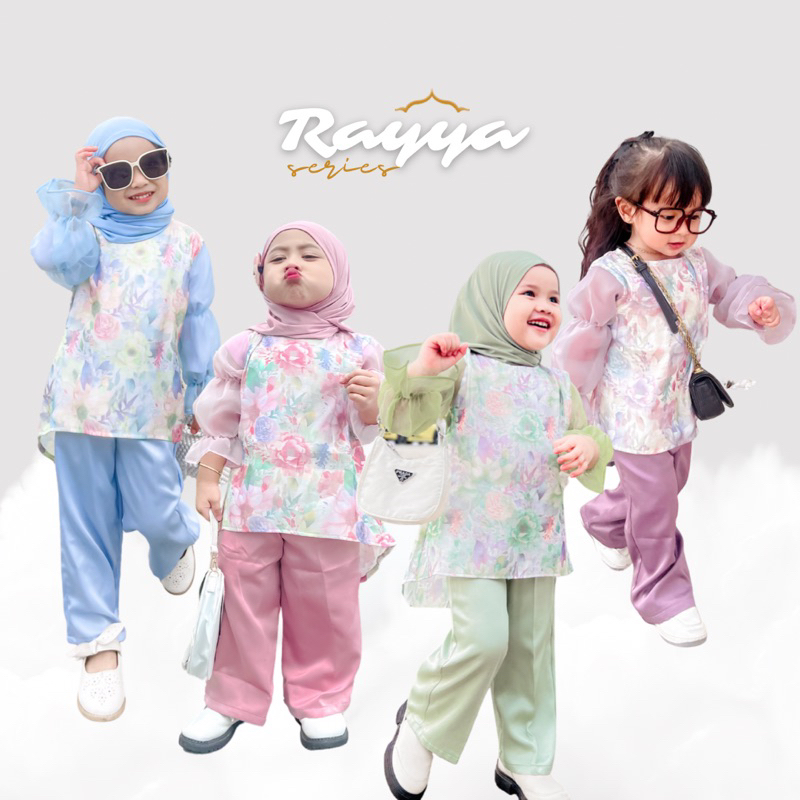 Jual Little.Hanaaa | Rayya Series - Setelan Celana Anak Perempuan ...