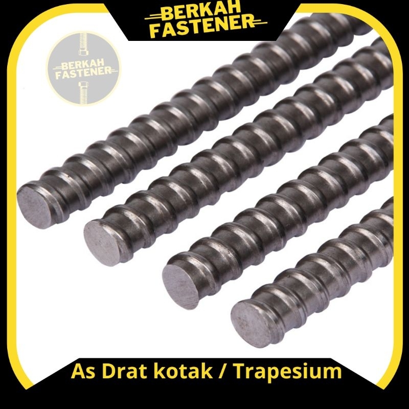 Jual As Drat Trapesium / Tie Rod Bekesting / As Drat kotak 16 mm x 1 ...