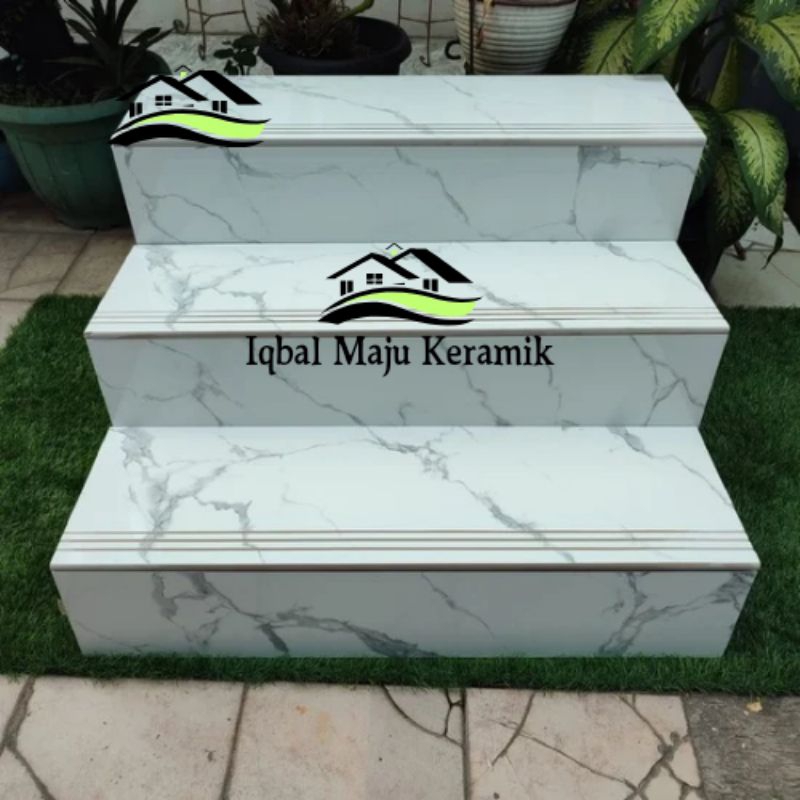 Jual Granite Tangga 30x100 20x100 / 30x120 20x120 Fressko White ...