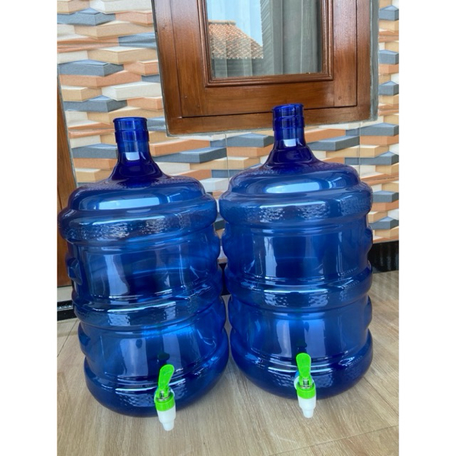 Jual Galon kran / Galon kosong /galon polos / galon kosong 19 liter ...