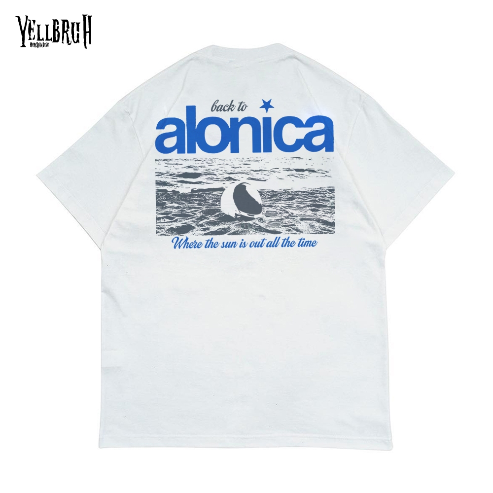Jual Yellbruh Merchandise Kaos Oversized Tshirt LANY Alonica White Pria ...