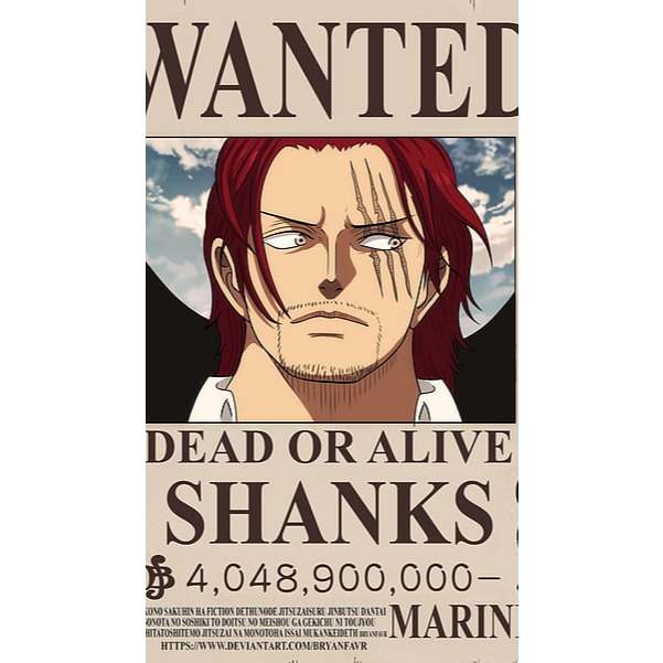 Jual poster buronan one piece a4 ter murah wanted one piece bounty ...