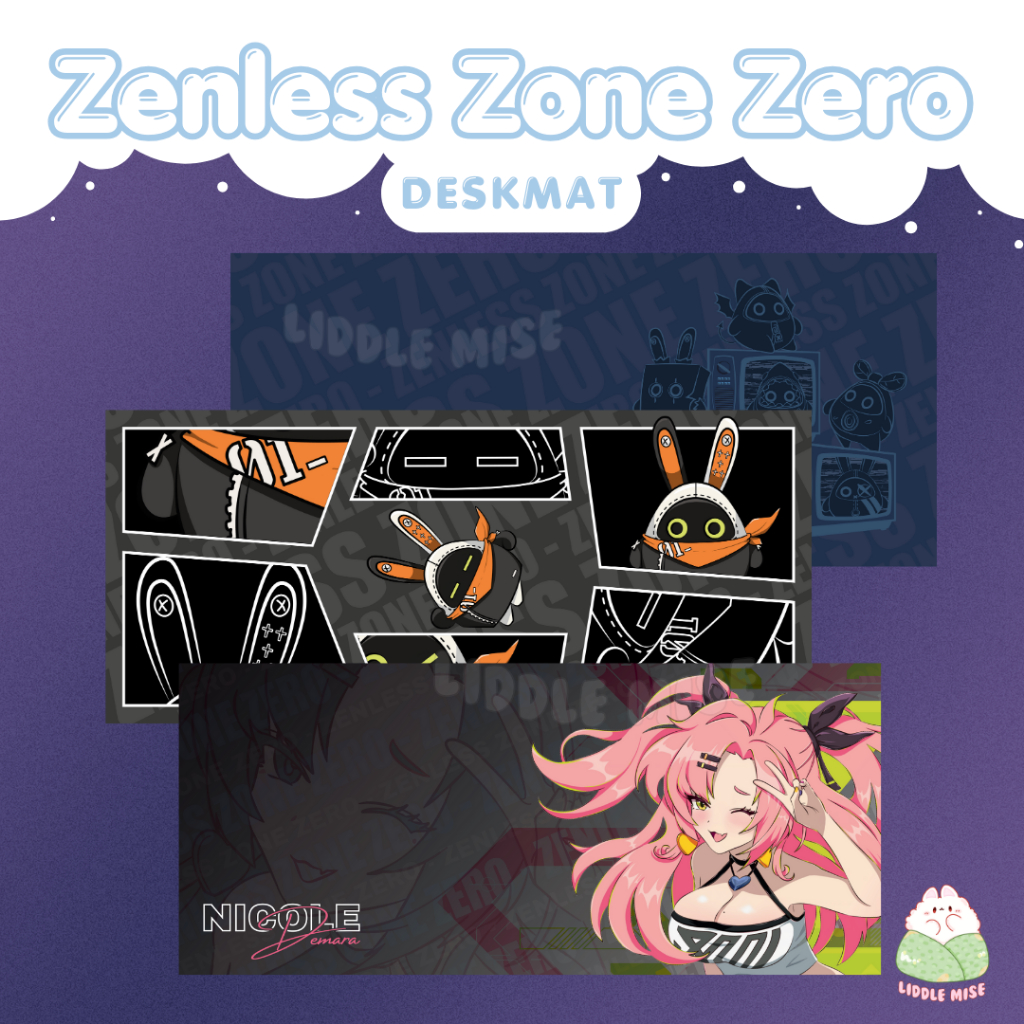 Jual ZZZ Deskmat Zenless Zone Zero | Shopee Indonesia