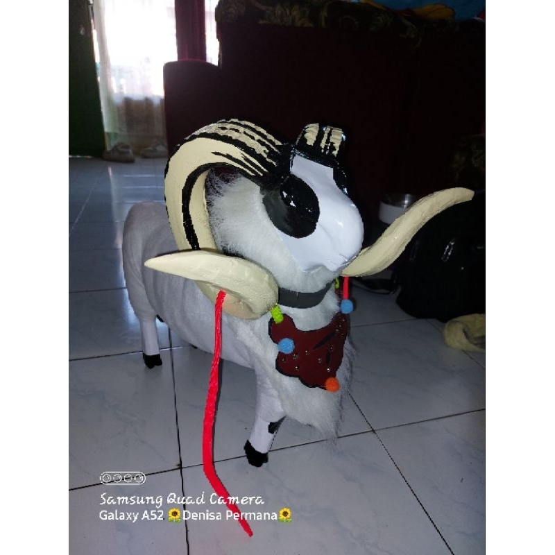 Jual miniatur domba garut ukuran jumbo, mainan anak khas garut ...