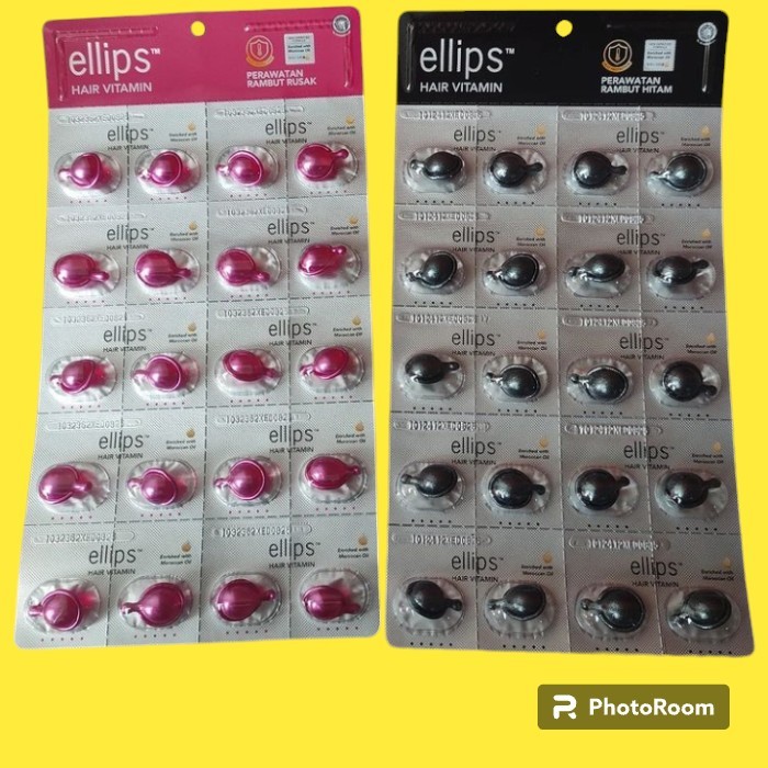 Jual Vitamin rambut elips 3000 1pcs harga bijian | Shopee Indonesia