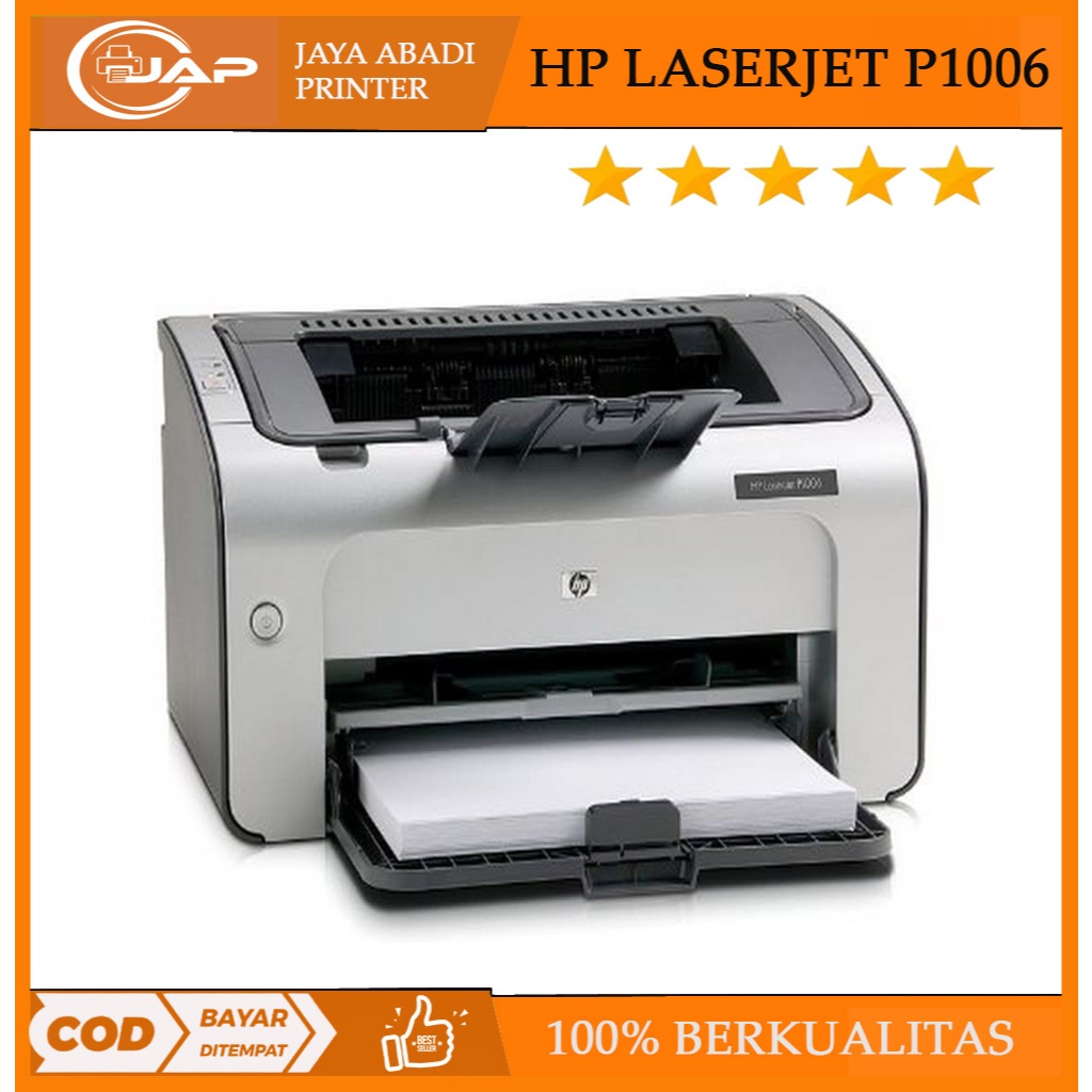 Jual Printer Hp Laserjet P1006 Murah Body Mulus Garansi 1 Bulan | Shopee Indonesia