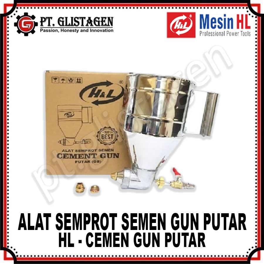 Jual HL Alat Semprot Semen Gun Putar HL Cement Gun Putar HL | Shopee ...