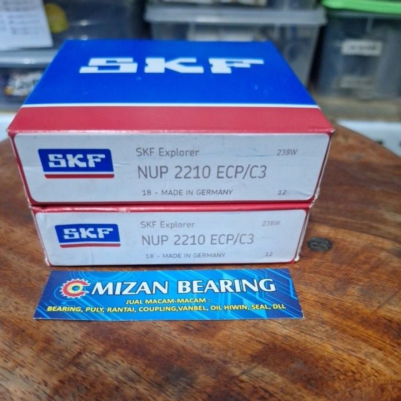 Jual BEARING NUP 2210 ECP C3 SKF GERMANY | Shopee Indonesia