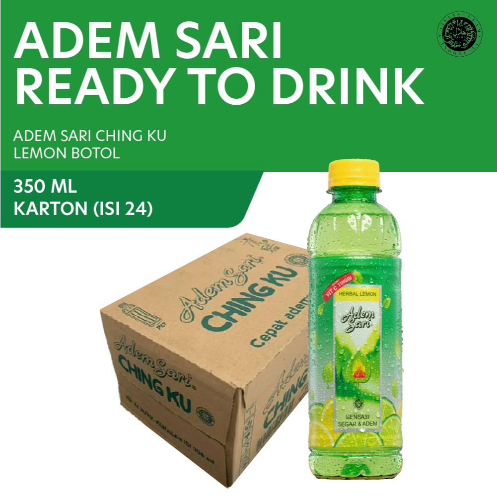 Jual Adem Sari Ching Ku Botol Karton (isi 24) | Shopee Indonesia