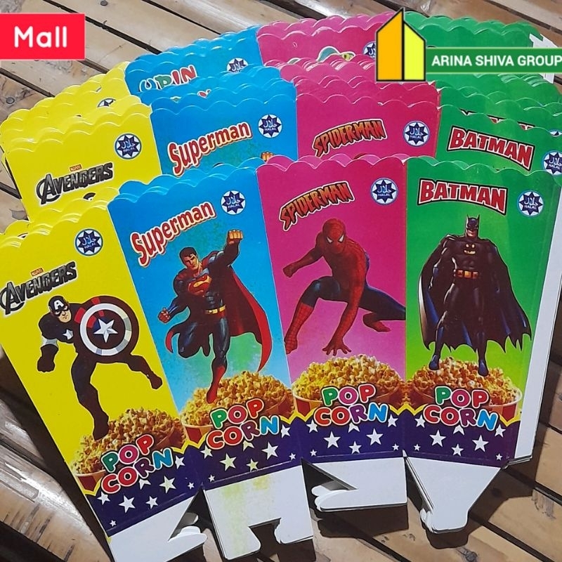 Jual 300 LEMBAR KERTAS POPCORN 12 × 6 BAHAN IVORI PUTIH | BOX KEMASAN ...