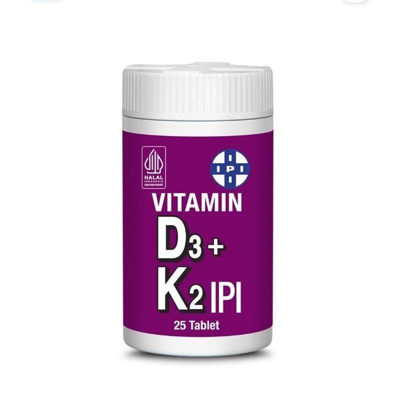 Jual Ipi Vitamin D3 + K2 Multivitamin 25 Tablet | Shopee Indonesia