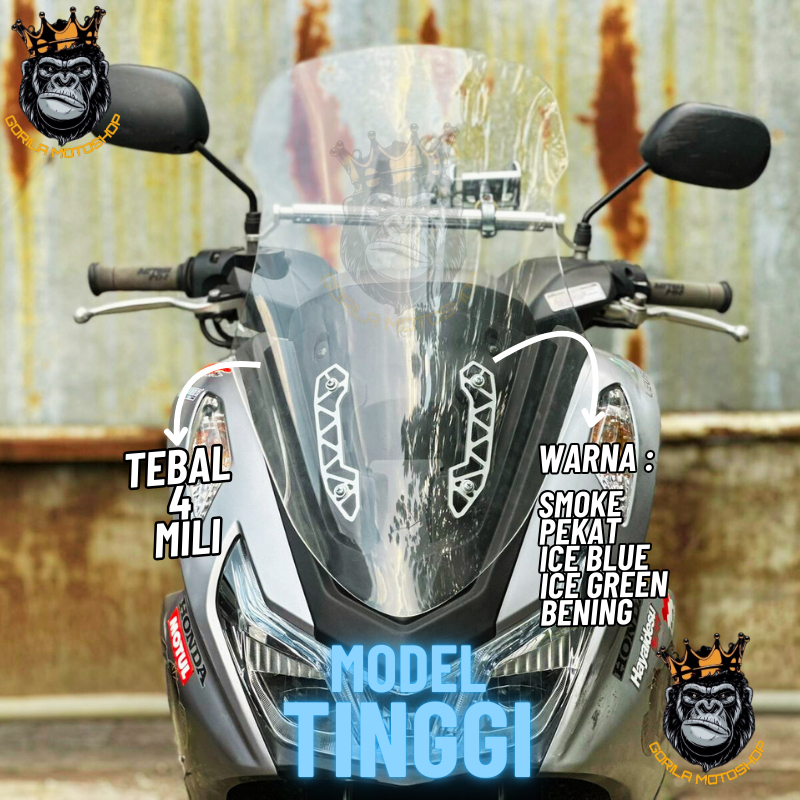 Jual Visor Windshield Lexi Lx155 2024 Model Tinggi. Visor Lexi Terbaru ...