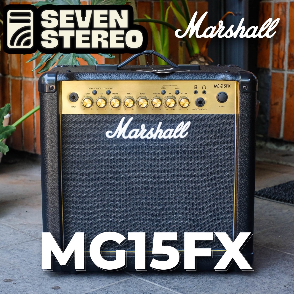 Jual Marshall MG15FX 15 Watt 1x8 Gold Series Guitar Amplifier | Shopee ...