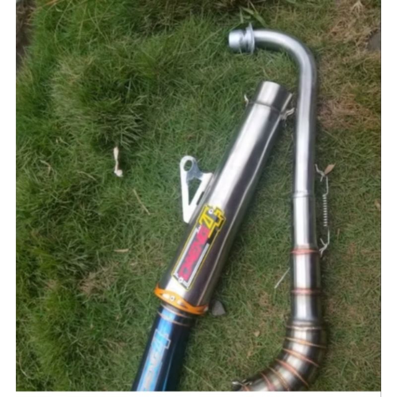 Jual open pipe daeng sai4 for 100/125 xrm 100/125 smash 115 Mio sporty ...