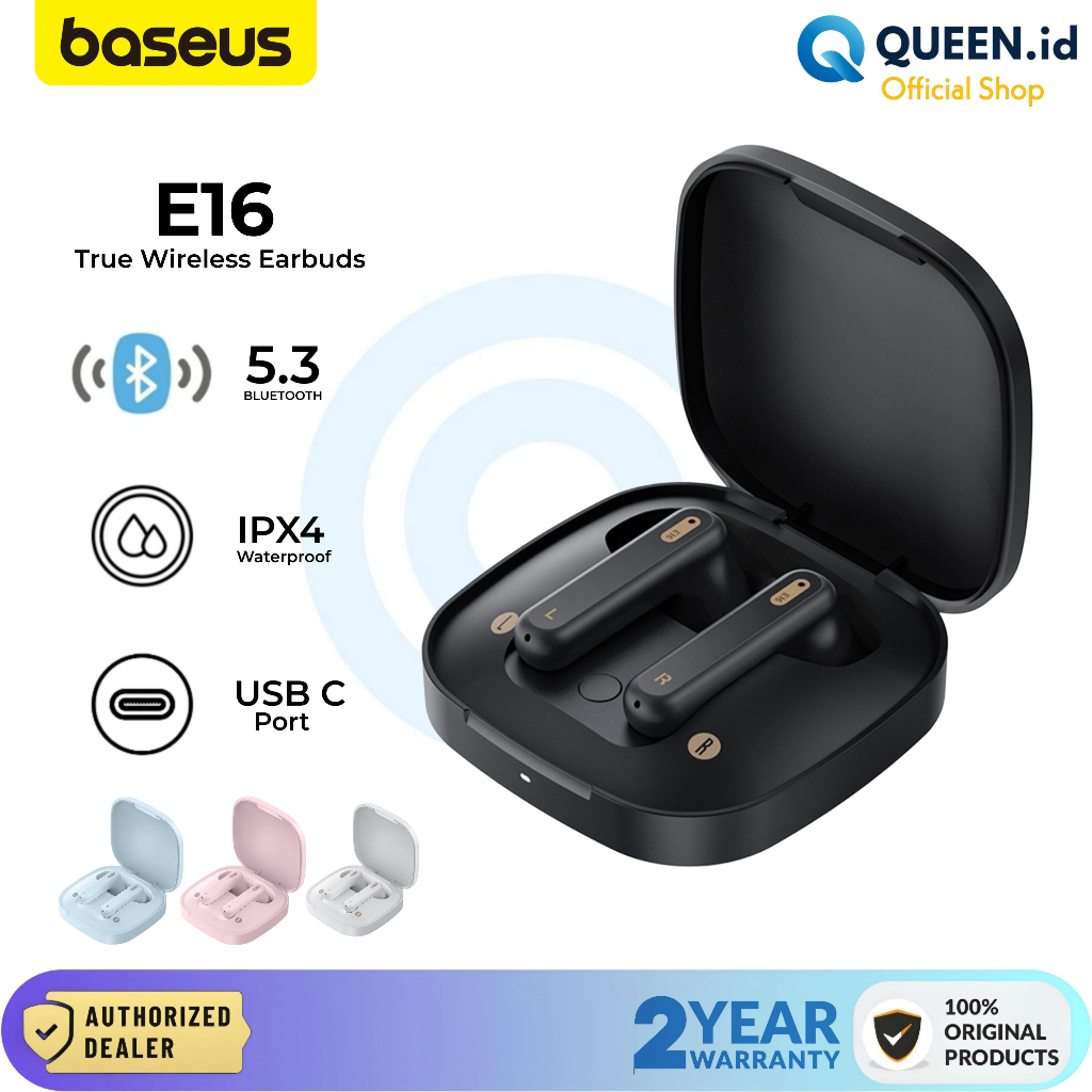 Jual Baseus Bowie E16 TWS True Wireless Earbuds Headset Bluetooth 5.3 ...