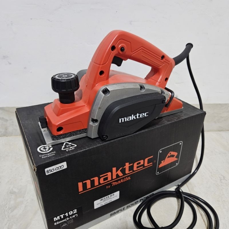 Jual Mesin Serut Kayu Ketam Maktec MT192 Planer 82mm Putra Inti ...